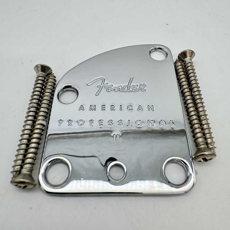 Fender American Professional II Contour Neck Plate Mint 24061 | Reverb