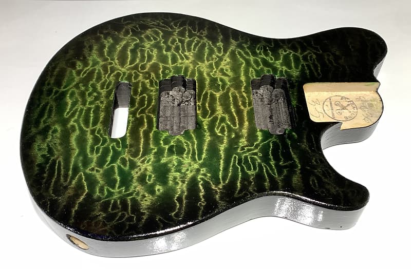 Emerald Burst Axis-style guitar body! USA! | Reverb