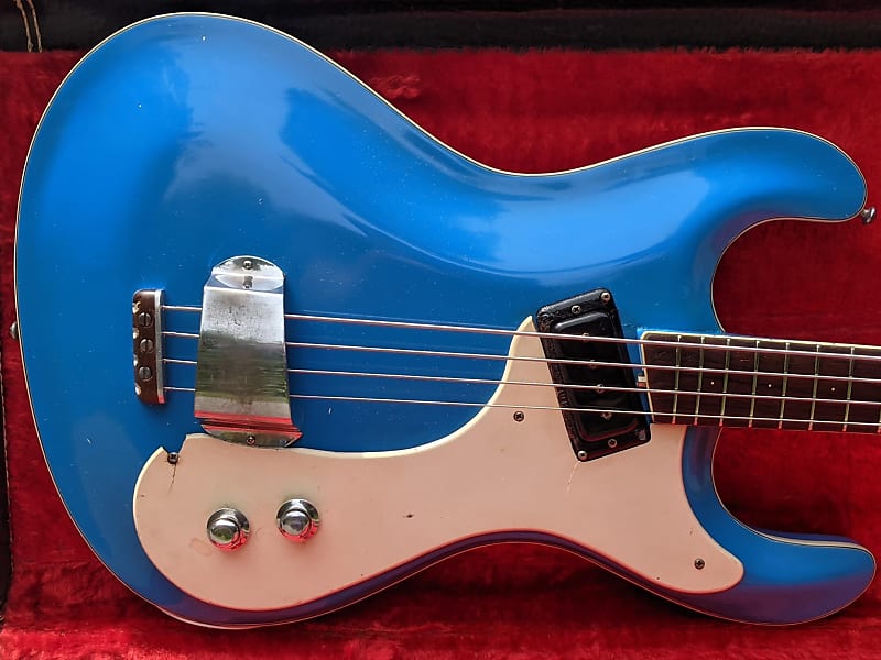 1963 Mosrite The Ventures Model Sidejack Bass | Reverb