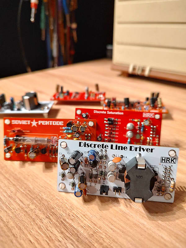 5x Bart HRK Colour Modules- Discrete Saturation, Line Driver, | Reverb