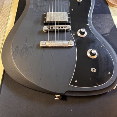 Dunable Yeti - Matte Black, Ash Body, Slugwolf Pickups, Aged | Reverb