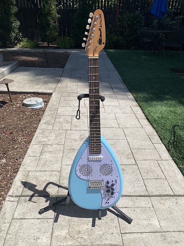Vox Apache 1 Guitar 2014 Seafoam Blue | Reverb