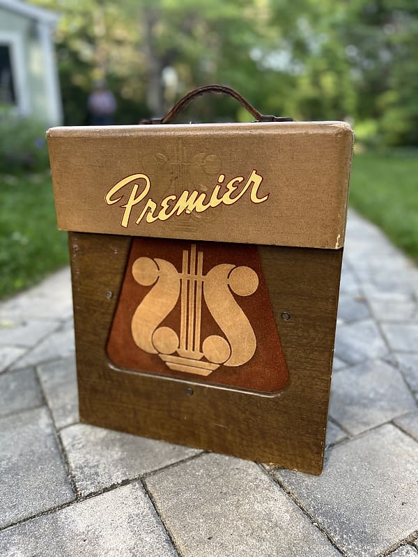 Premier 110 1950s - beautiful vintage amp | Reverb