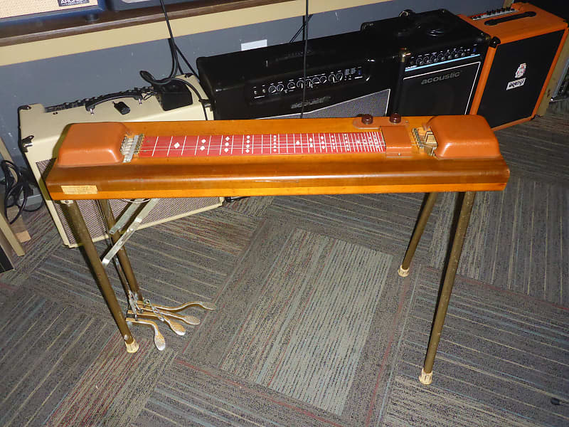 Harlin Brothers 4 Pedal Pedal Steel w/Case 1950's | Reverb