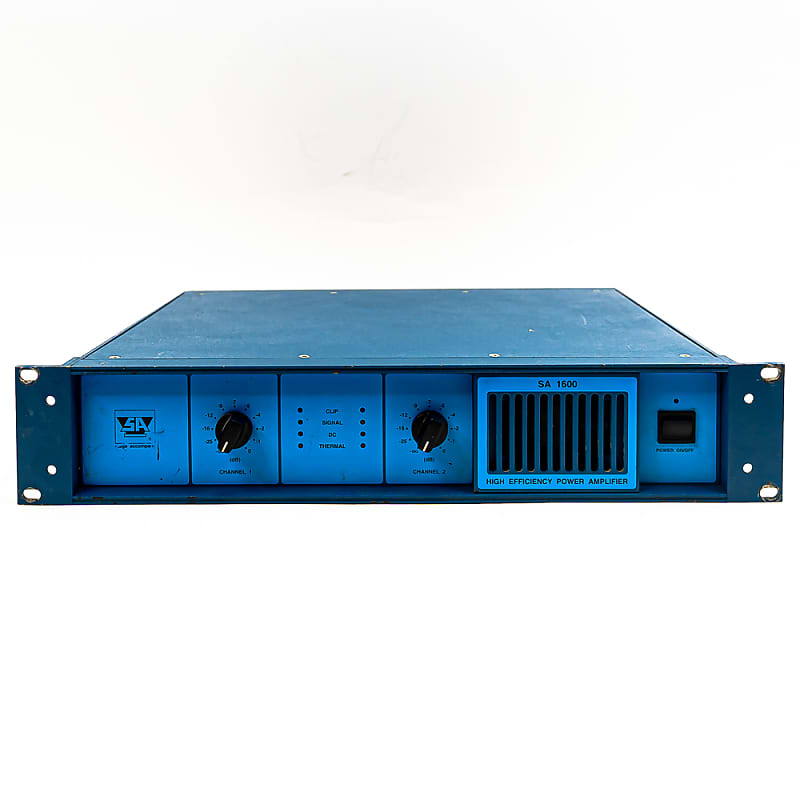 Stage Accompany SA1600 – Touring-Grade 1600 Watt Rack Power | Reverb