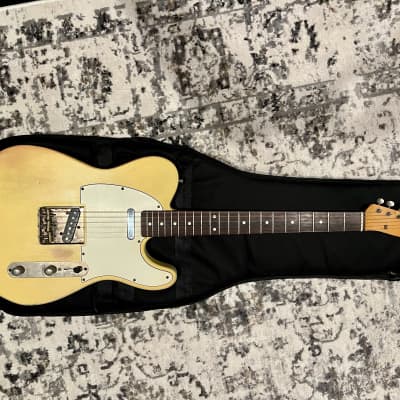 1950's Custom Relic Tele Yellow | Fred Morrata All Parts | Reverb
