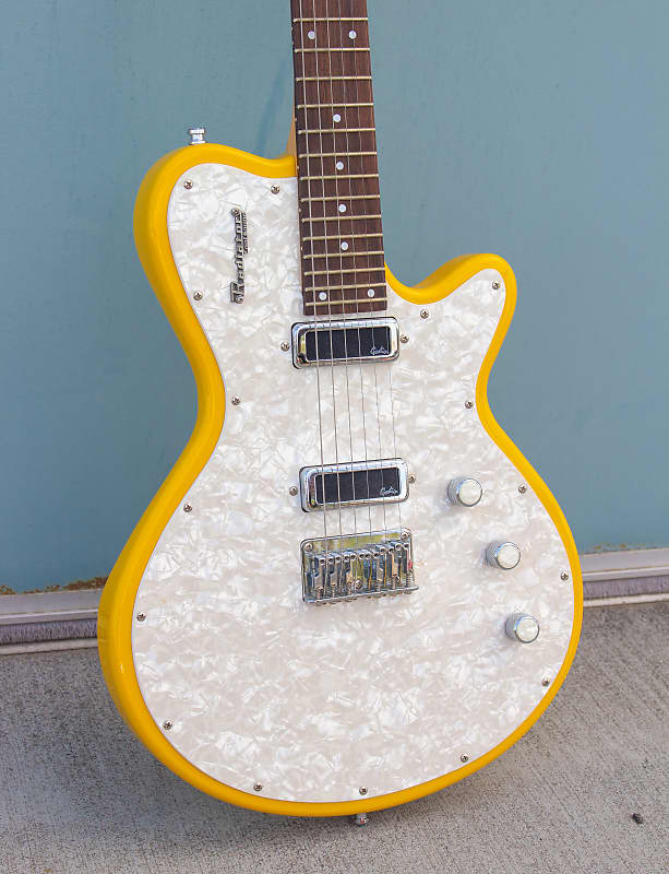 Godin Radiator Electric - Rare Yellow and Pearloid - | Reverb