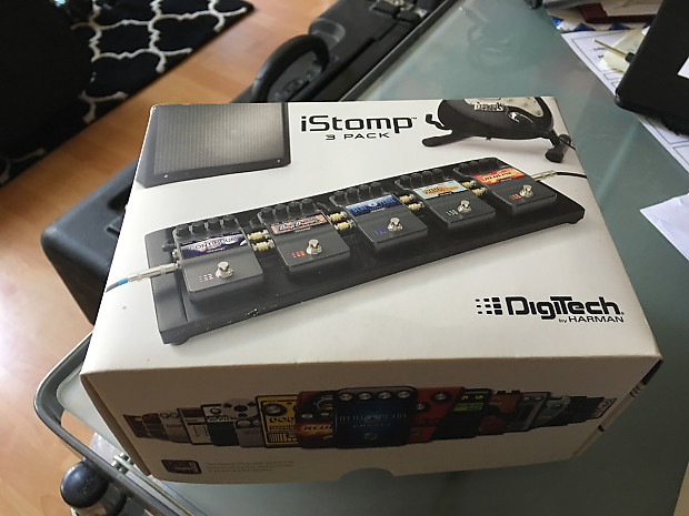 DigiTech iStomp 3 Pack - Programmable Pedals. MINT, Boxed | Reverb