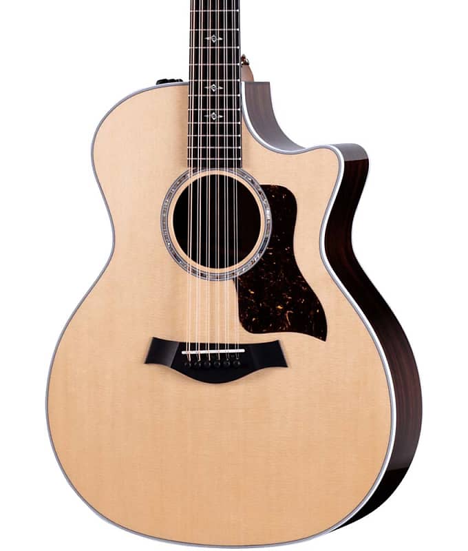 Taylor 454ce 12-String Spruce/Rosewood Acoustic-Electric | Reverb