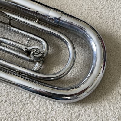 Vintage Imperial Single Valve Baritone Bugle, Bach 12c | Reverb