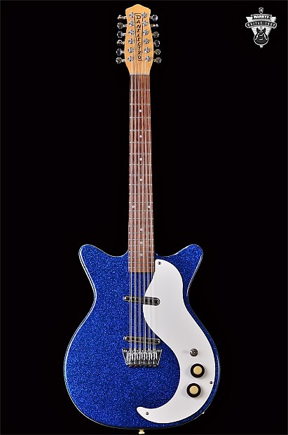 Danelectro 12-String 2000 Metallic Blue | Reverb