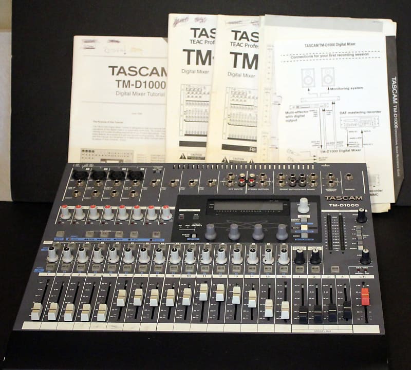 Tascam TM-D1000 digital mixer / recorder AS-IS for repair | Reverb