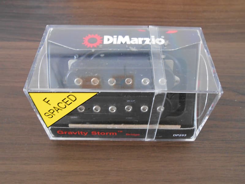 DiMarzio Gravity Storm Bridge F-Spaced Humbucker DP253 FBK | Reverb