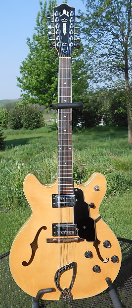 Guild Starfire XII 1967 Blonde Electric 12 string guitar | Reverb