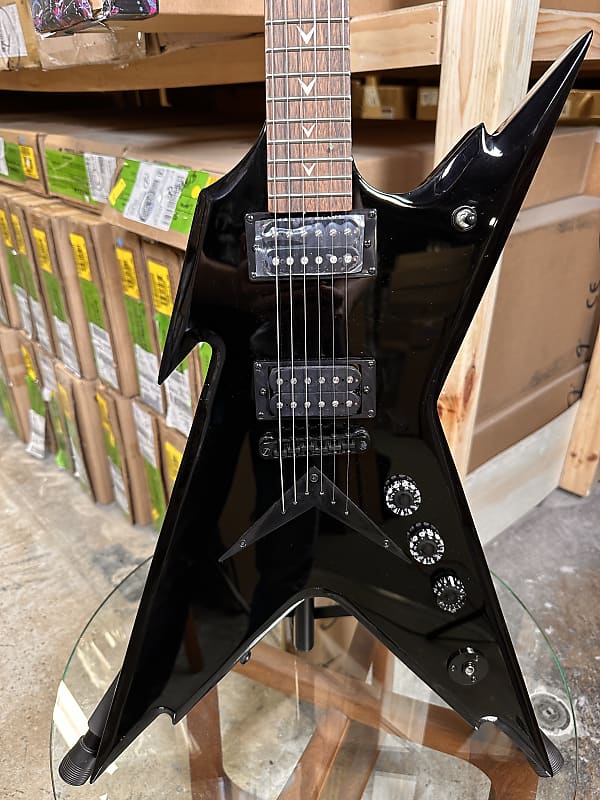 Dean Razorback Dimebag - Classic Black #80538 | Reverb