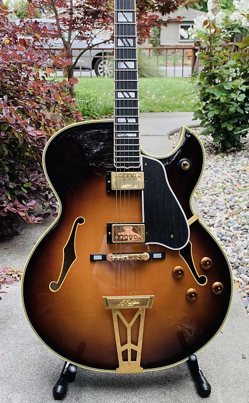 Triggs Archtop Florentine Super 400 Style Sunburst | Reverb