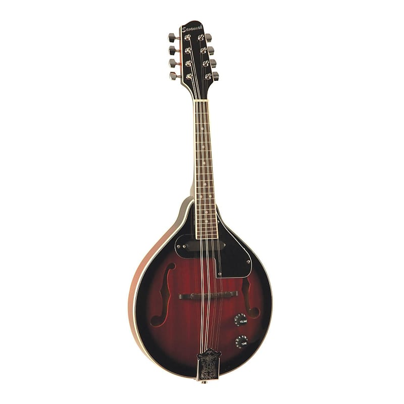 Savannah SA-115-E Mahogany A-Model Electric Mandolin Mahogany | Reverb