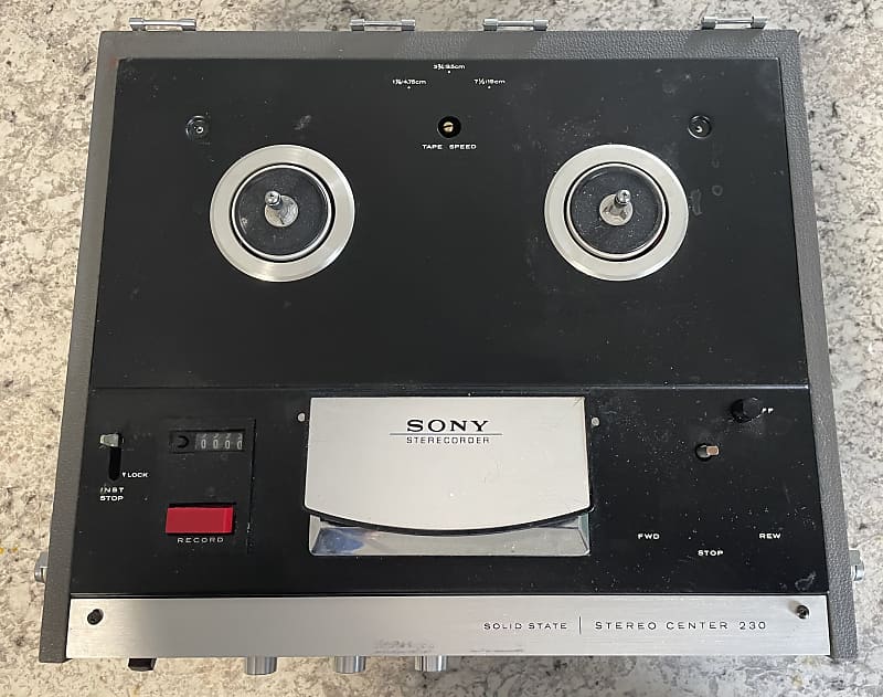 Sony TC-230 Tapecorder Vintage reel to reel | Reverb