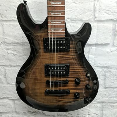 Dean Icon Select Flame Top Electric Guitar, Ocean Burst, ICON | Reverb