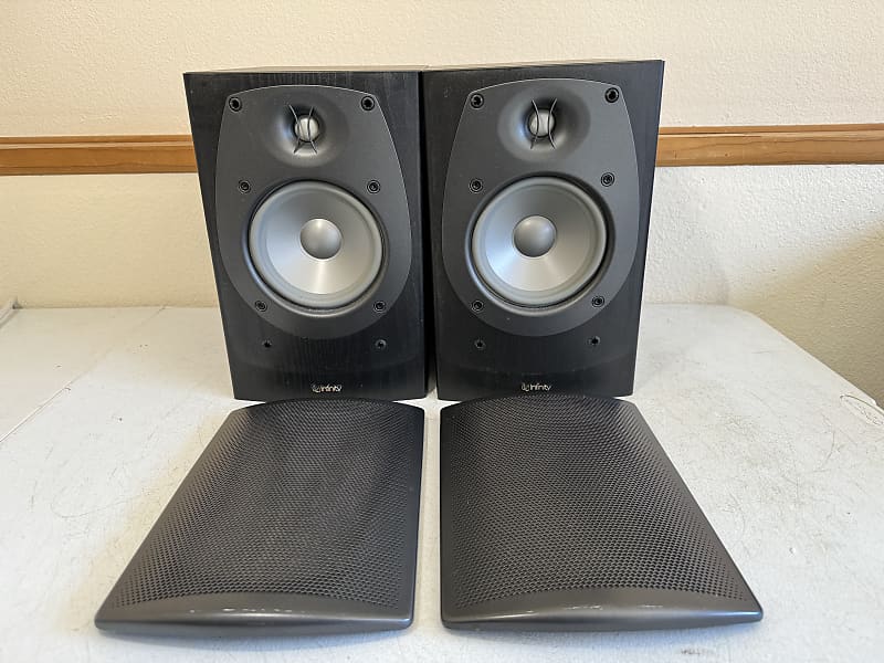 Infinity Beta 20 Bookshelf Speakers HiFi Stereo Home Audio | Reverb