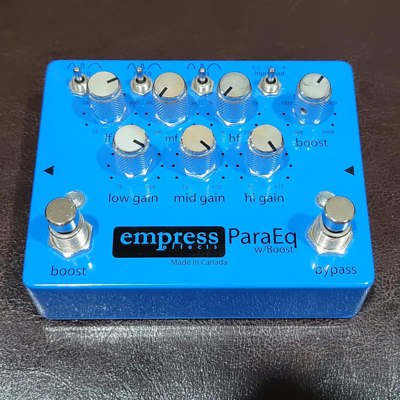 Empress Effects ParaEq EQ Equalizer Pedal | Reverb