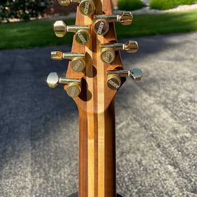 Kiesel Aries AM7 2017 Translucent Aqua Burst | Reverb