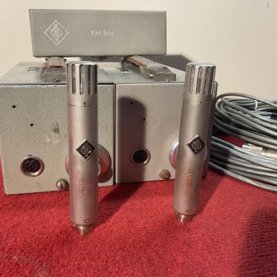 Neumann KM 54 PAIR TUBE MIKROFON VINTAGE GENUINE | Reverb