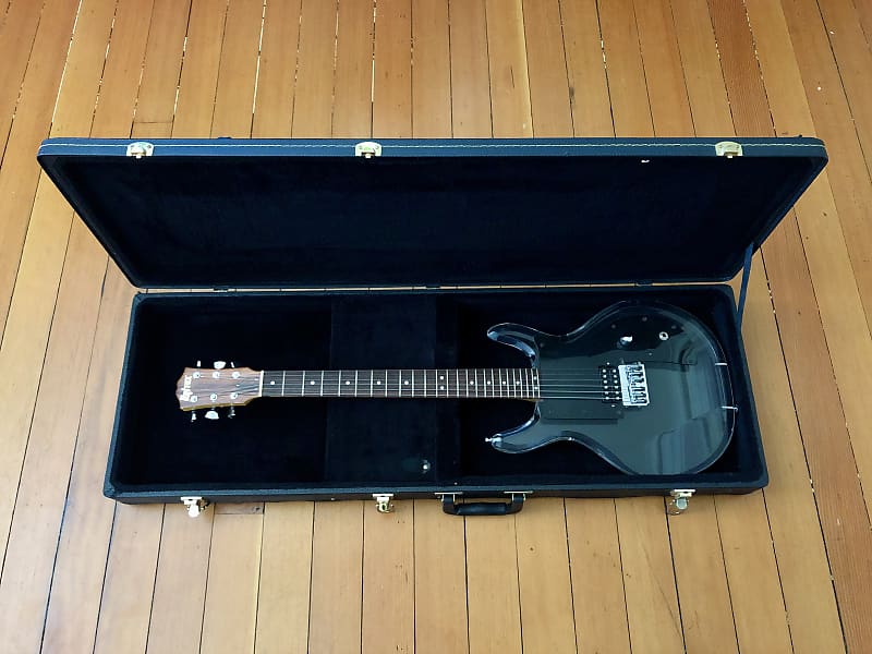 1970's Univox Lucite Clear Electric Guitar Acrylic Bare | Reverb