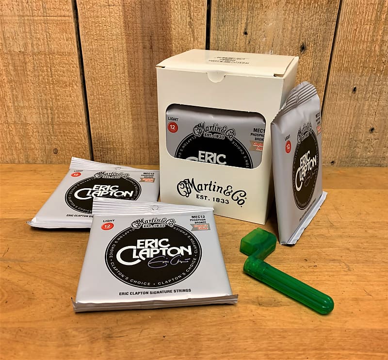 Martin Eric Clapton Signature Signature Light Gauge Acoustic | Reverb