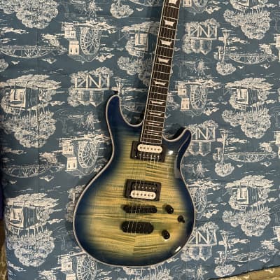 Dean Icon Select Flame Maple Top Electric Guitar Ocean Burst | Reverb