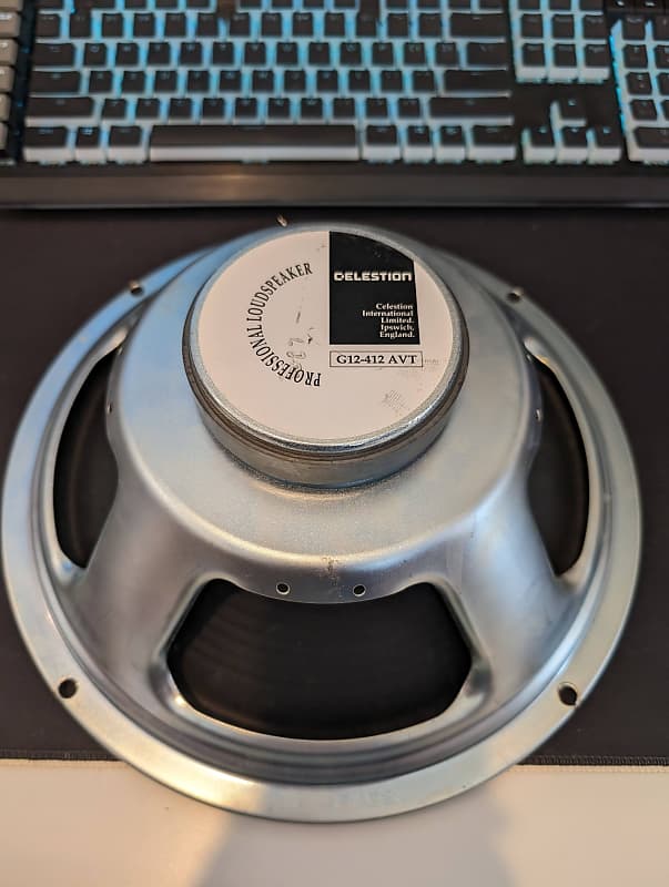Celestion T5211 G12-412 AVT 12" 50-Watt 8 Ohm Speaker | Reverb