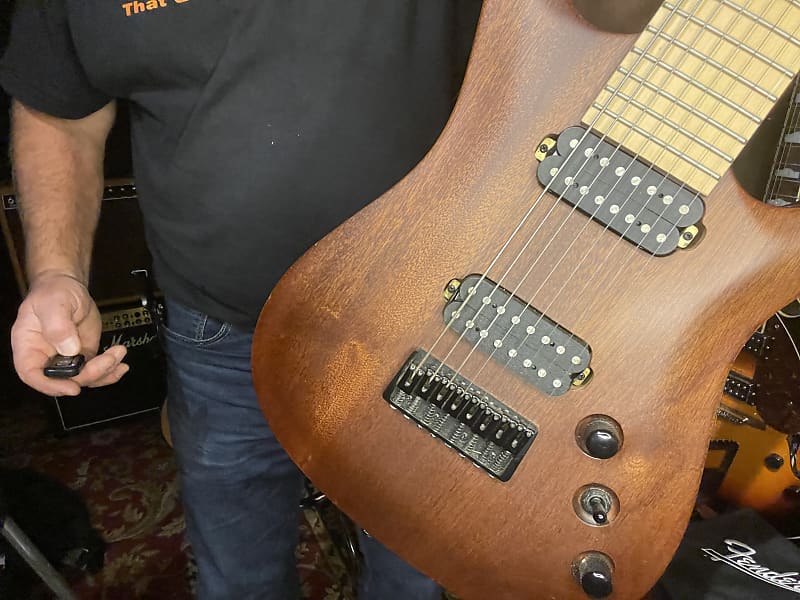 Agile Scepter 8 String 1990’s - Natural Walnut | Reverb