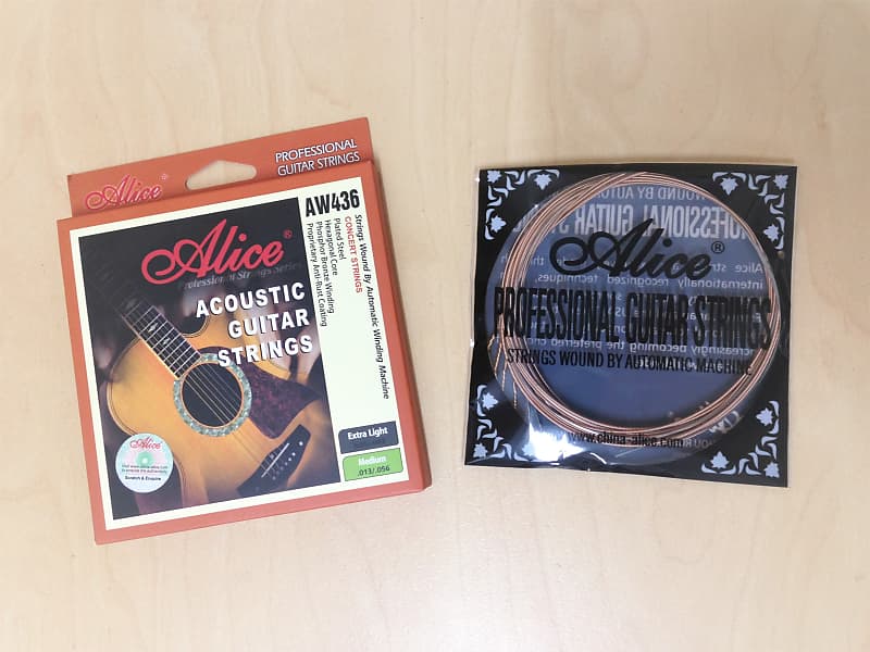 Alice AW436-M Professional Acoustic Guitar Strings | Reverb