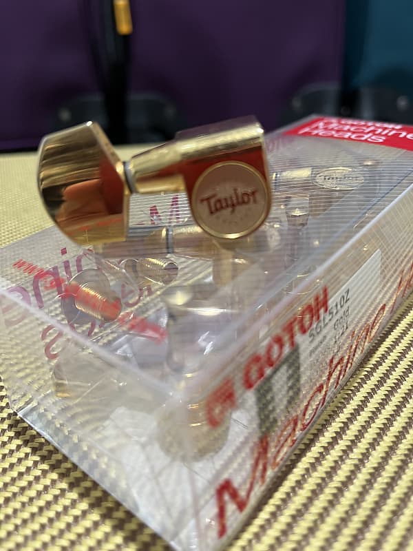 Taylor 18:1 Tuning Machines / Tuners 3x3 2009 - Gold | Reverb