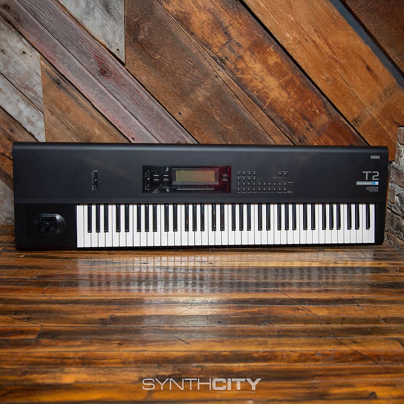 Korg T2 Workstation Synthesizer - Black | Reverb