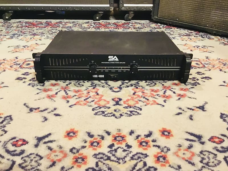 Seismic Audio MBG-4000 2-Channel Stereo Power Amplifier | Reverb