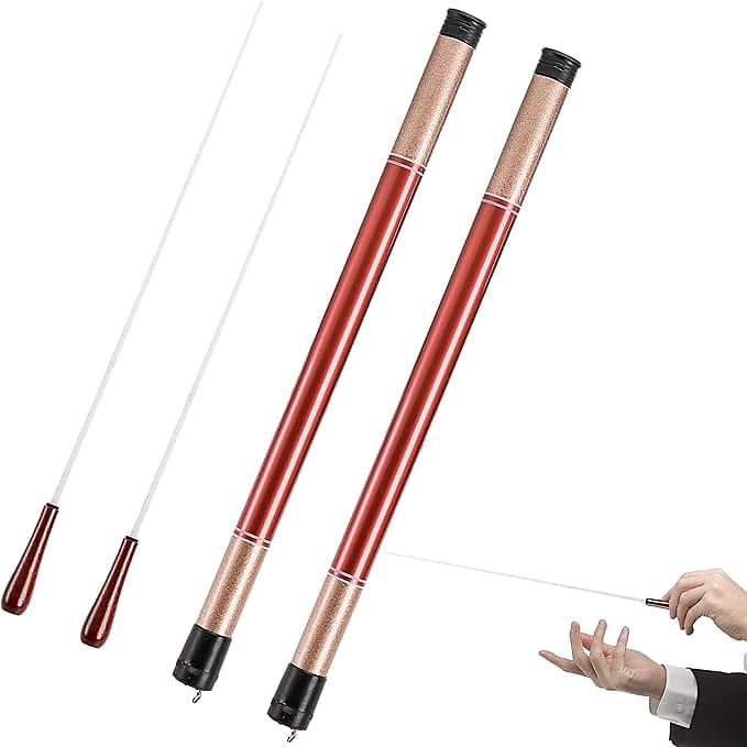 2 Pack Music Baton Conductor Batons Rosewood Handle Orchestra | Reverb