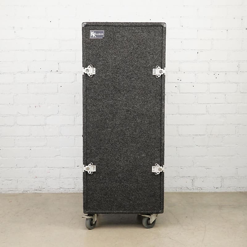 KK Audio 18-Space 18U Carpeted Rolling Rack Case Dennis | Reverb