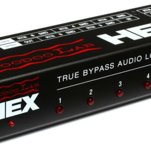 Voodoo Lab HEX MIDI Controlled Audio Loop Switcher | Reverb