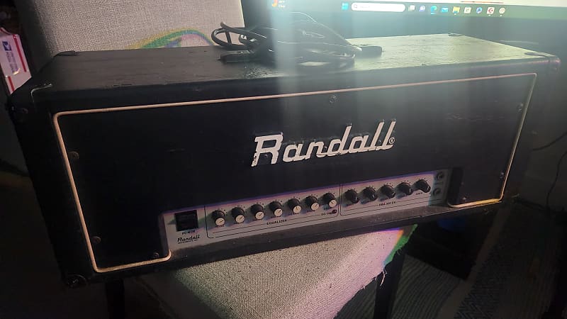 Vintage Randall RBA 500 ES Bass Guitar Amplifier Head Amp | Reverb