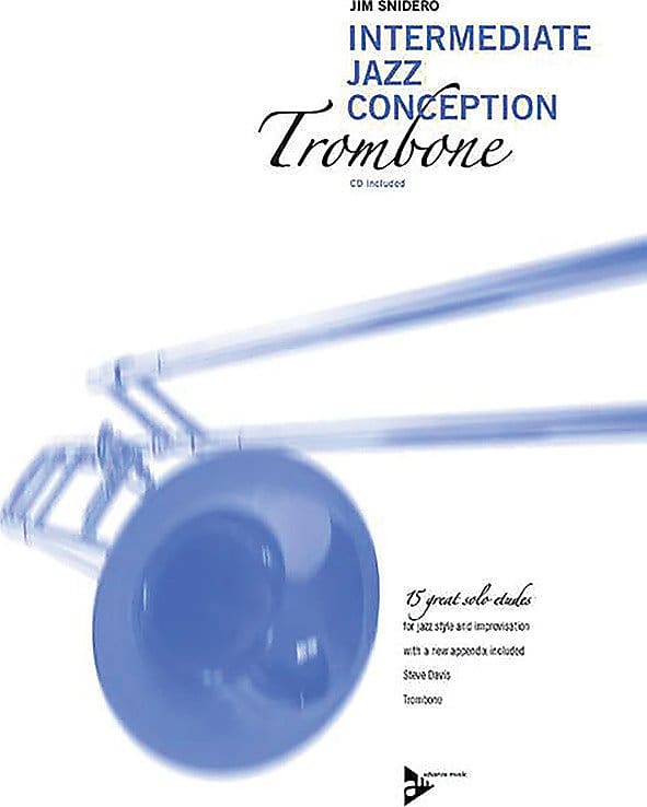 Intermediate Jazz Conception: Trombone: 15 Great Solo Etudes | Reverb