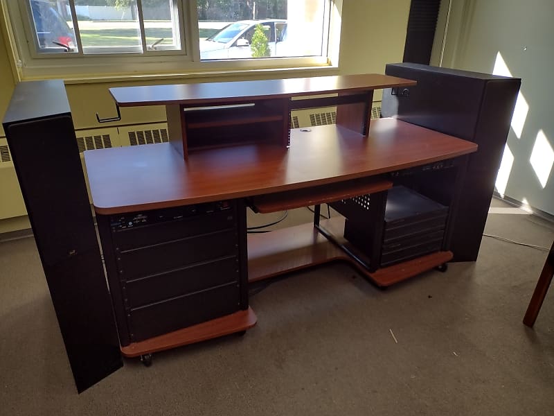 RTA Audio Desk 2021 Mahogany With Additional Hardware. | Reverb