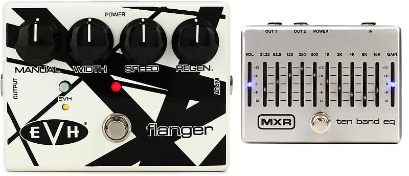MXR EVH117 Eddie Van Halen Flanger Pedal Bundle with MXR | Reverb