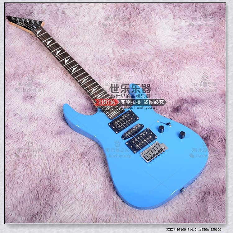 ESP LTD MT130 Electric Guitars blue | Reverb