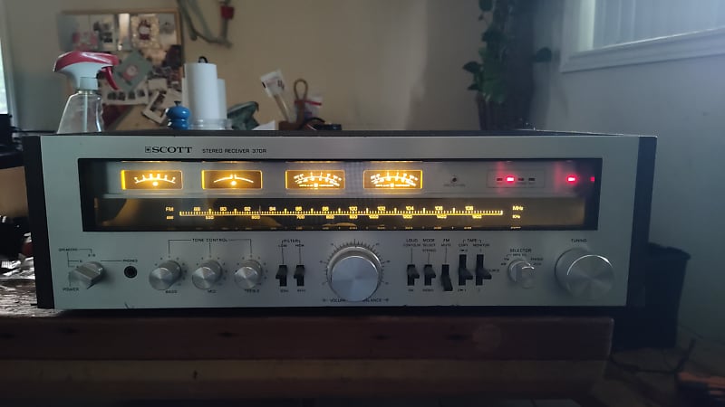 Scott 370R 1979 Silver | Reverb