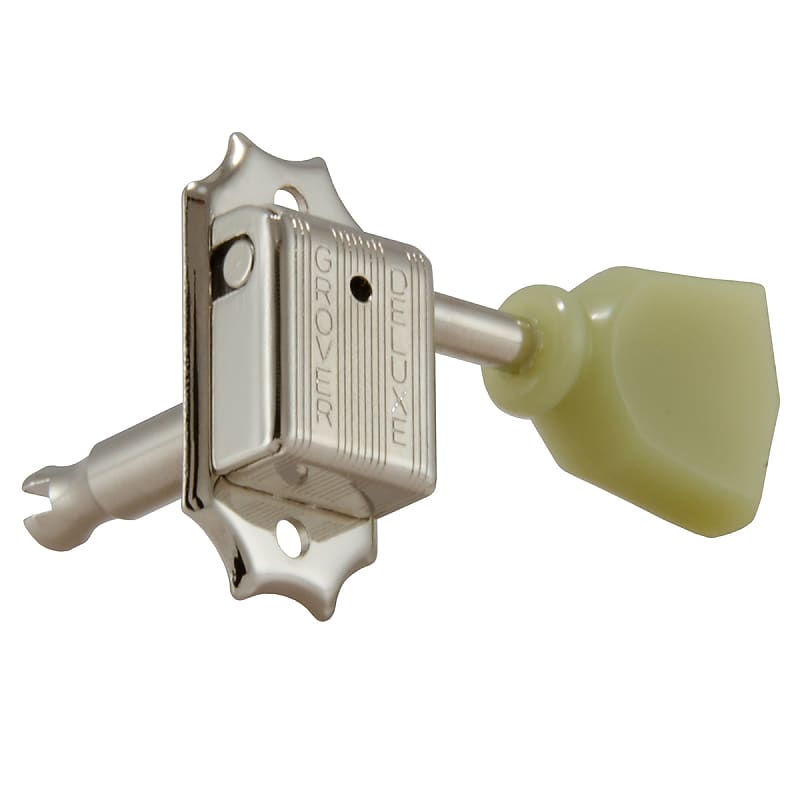 Grover Deluxe Keystone Machineheads ~ 3+3 ~ Nickel | Reverb