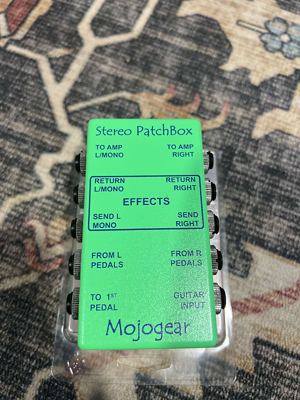 Mojo Gear SPB-10 Stereo Patch Box 2003 - Green | Reverb