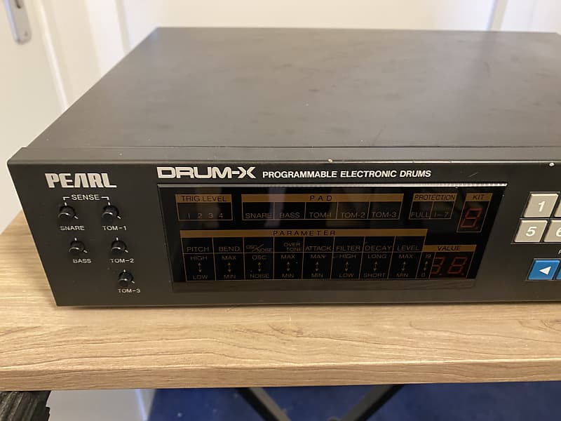 Pearl DRX-1 / Drum-X 1982 Black | Reverb