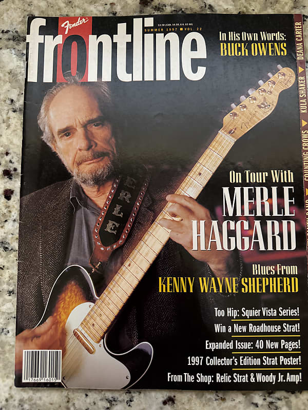 Fender Frontline 1997 merle Haggard telecaster Kenny Wayne | Reverb