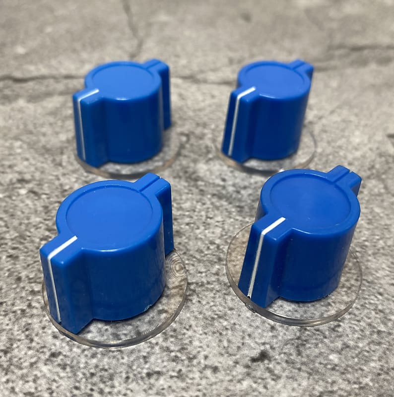 4x Light Blue Marconi Neve API Vintage Style Guitar Pedal Amp | Reverb